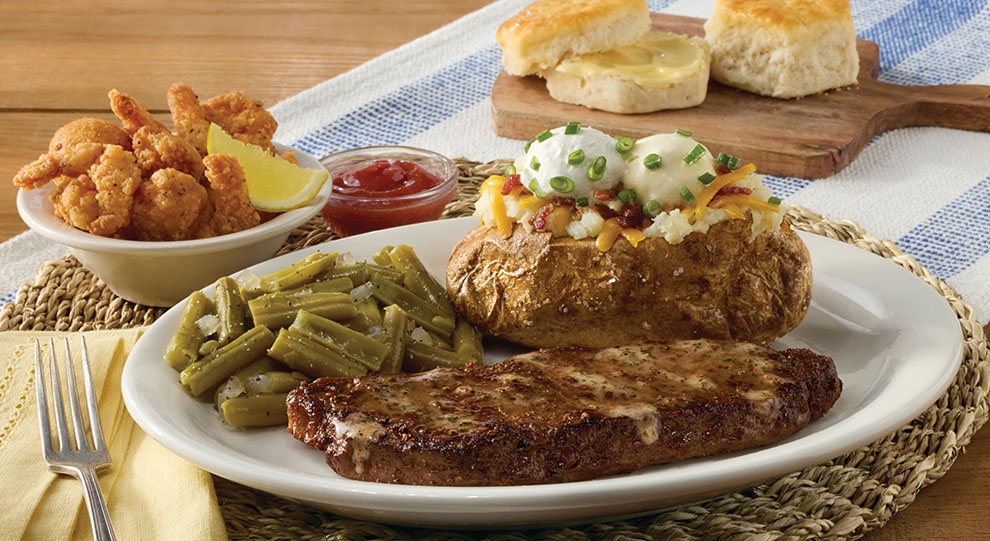 New York Strip Steak n' Shrimp Combo