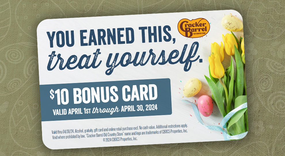 Easter Bonus Card