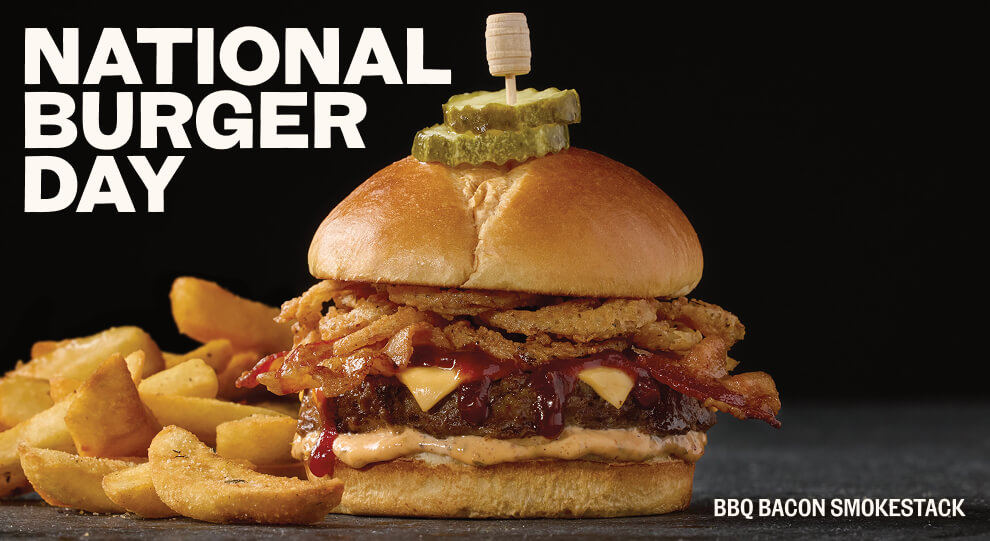 National Burger Day at Cracker Barrel